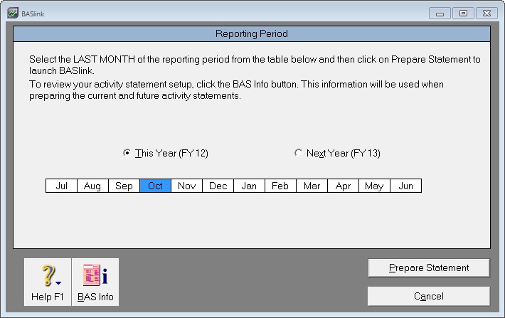 BAS Info settings (Australia only) - Support Notes: MYOB AccountRight ...
