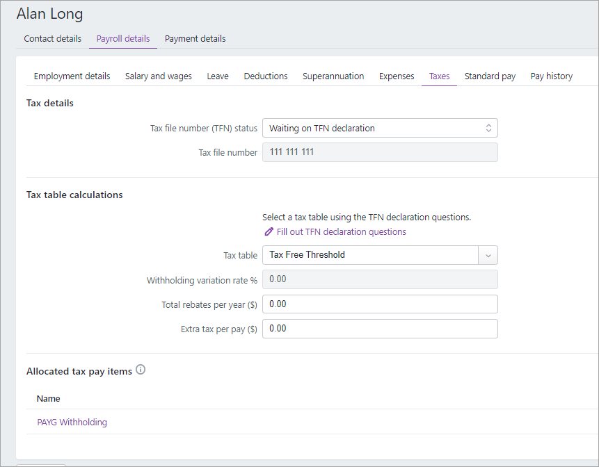 DRAFT Learn about payroll changes after upgrading - MYOB Business ...
